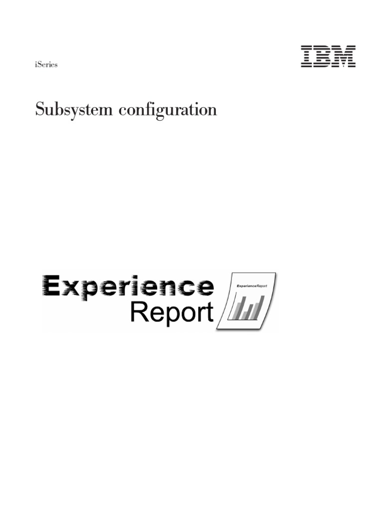 AS400 Subsystem Configuration | PDF | Server (Computing) | Ibm System I