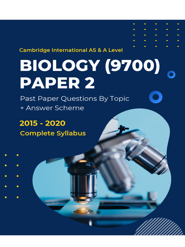 Biology 9700 Paper 2 - Cell Membranes and Transpot | PDF