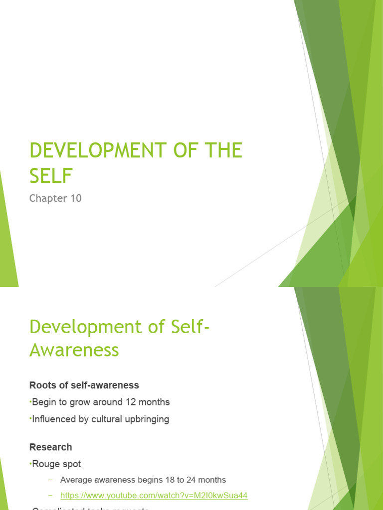 SSDevelopment of The Self | Download Free PDF | Self Concept | Self Esteem