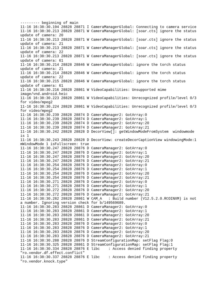 Log Cat 1700129310109 | PDF | Computer Architecture | Computing
