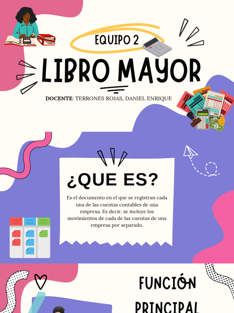 Libro Mayor | PDF | Contabilidad | Dinero