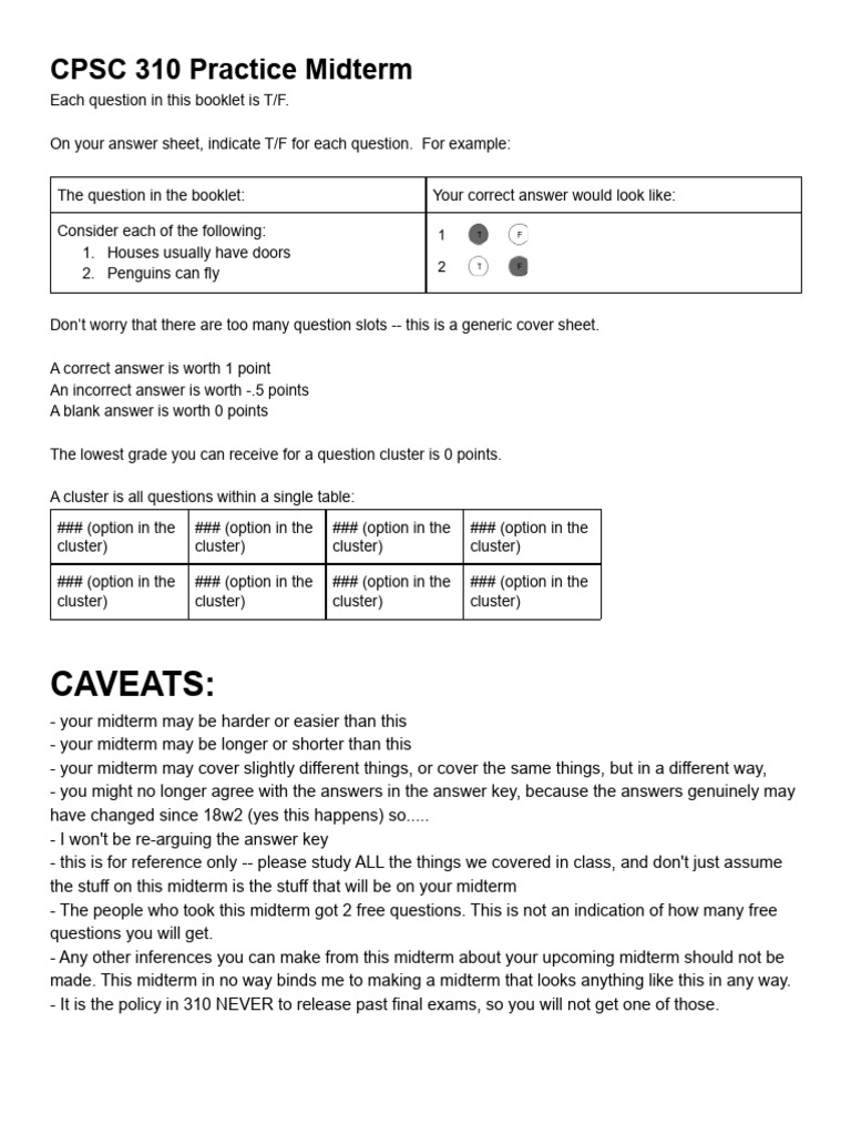 Practice 310 Midterm Pdf Class Computer Programming Method Computer Programming