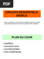 Logique séquentielle : Bascule et mémoire | PDF | Circuit électronique | Données informatiques