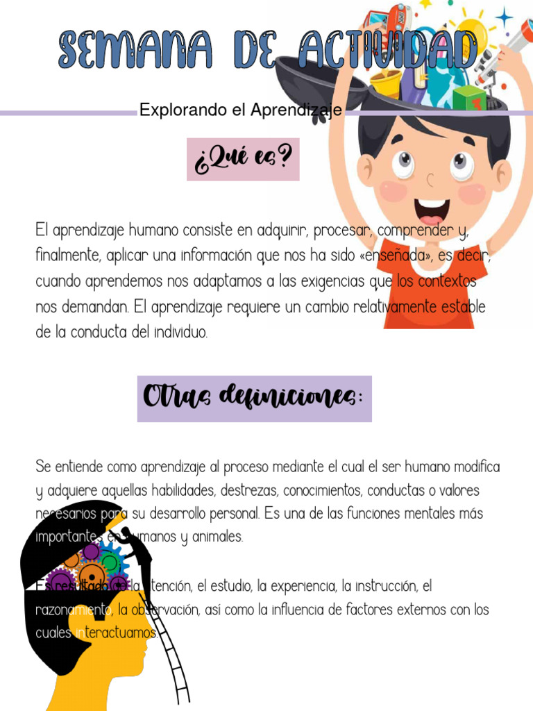 Explorando El Aprendizaje | PDF | Aprendizaje | Ciencias del comportamiento