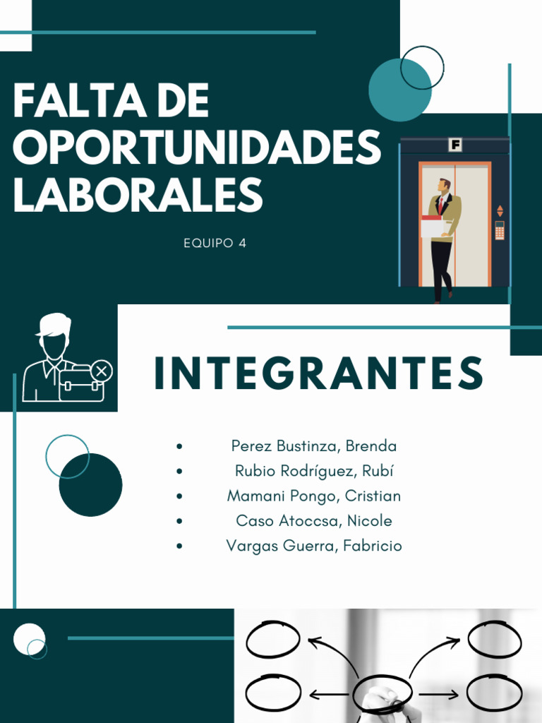 Falta de Oportunidad Laboral - Esquematizacion Numerica | PDF ...