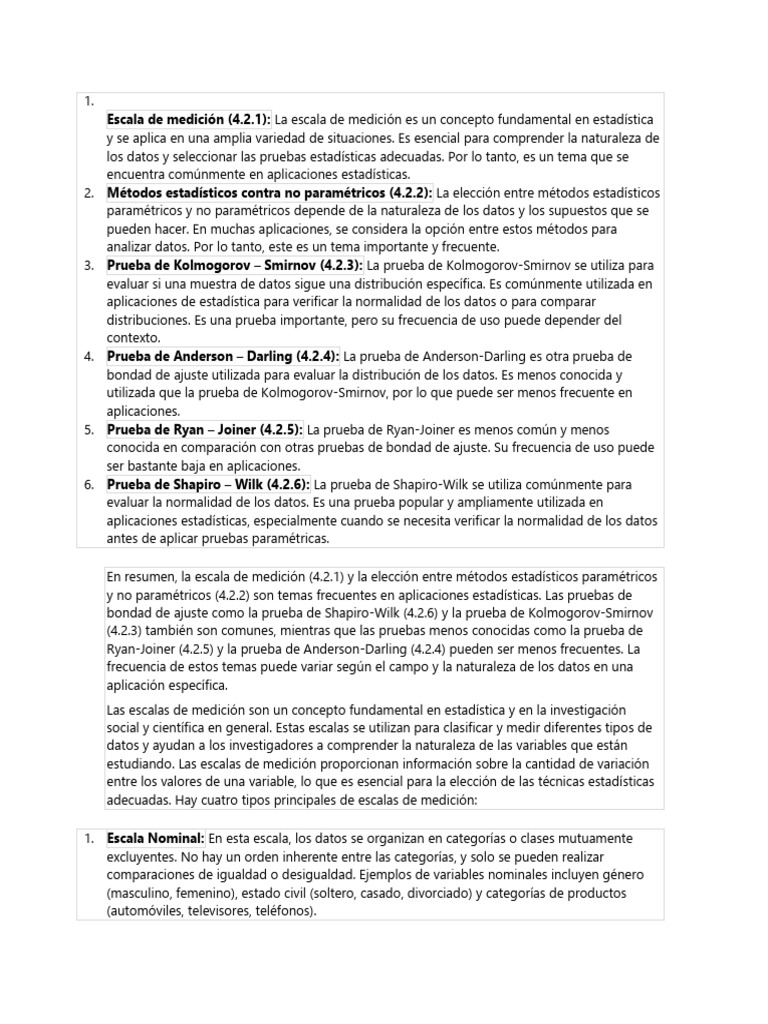 4.3 Subtemas Estadística Inferencial Material para Mapa Conceptual ...