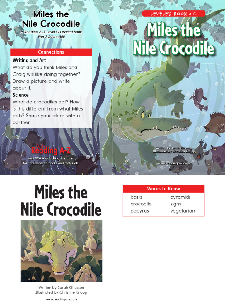 Miles The Nile Crocodile | PDF