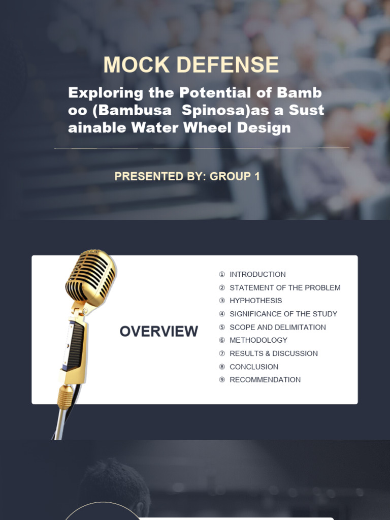 Bamboo Water Wheel Design Study | PDF