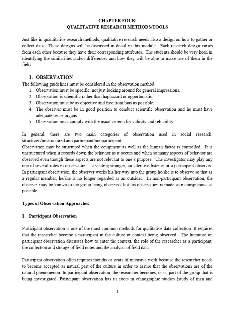 Chapter 4 Data Collection | PDF | Qualitative Research | Methodology Chapter 4 Data Collection | PDF | Qualitative Research | Methodology