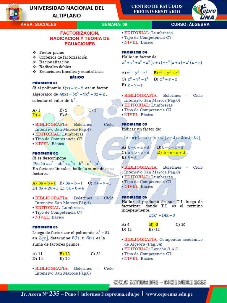 Cuadernillo-20231029 111029m31n | PDF | Factorización | Aritmética