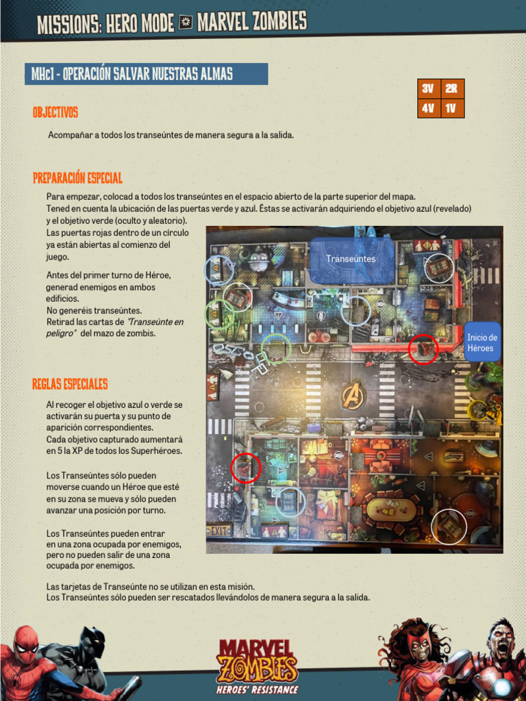 MZH Custom Missions vjl01 Es | PDF | Juego de azar