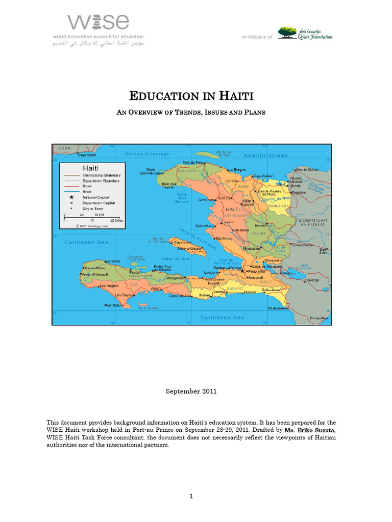 Overview of Haiti's Education System | PDF | Vocational Education | Schools