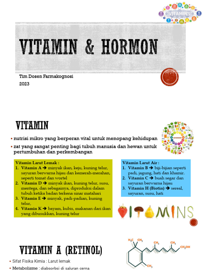 Peran Vitamin E dalam Hormon | PDF