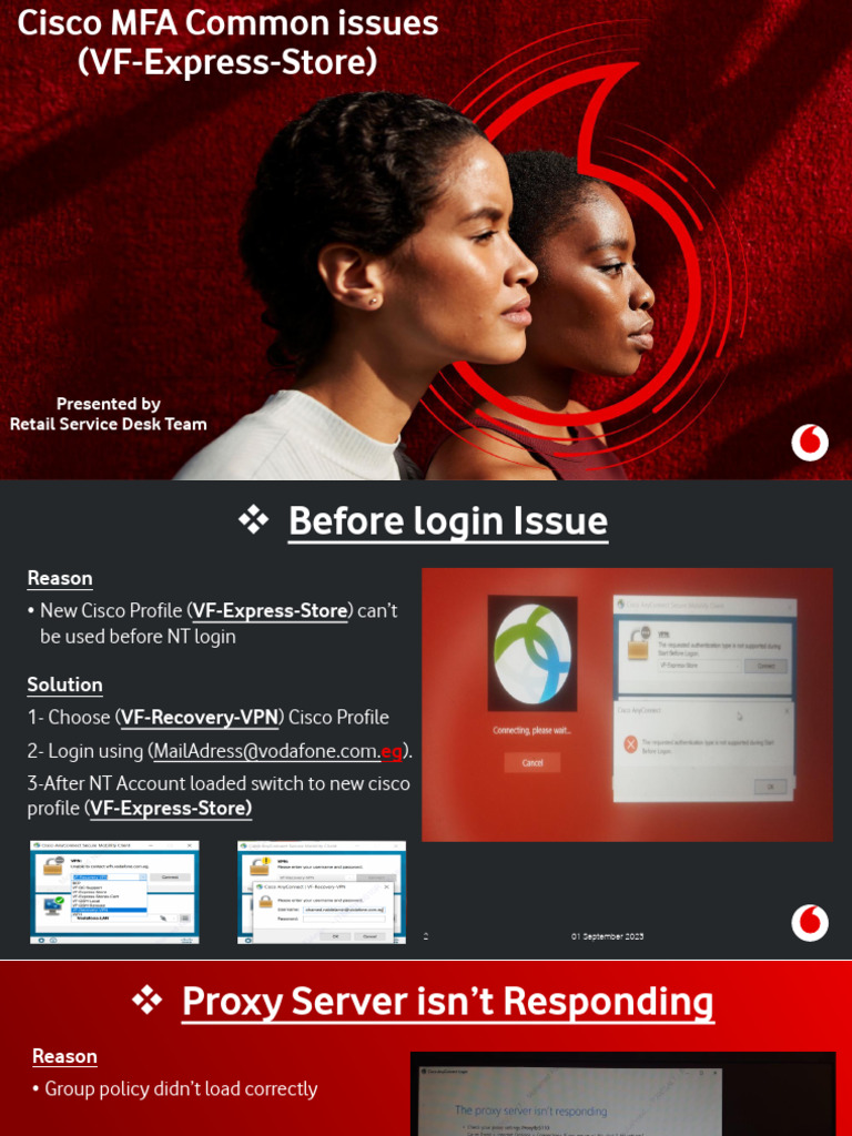 Cisco MFA Common Issues | PDF