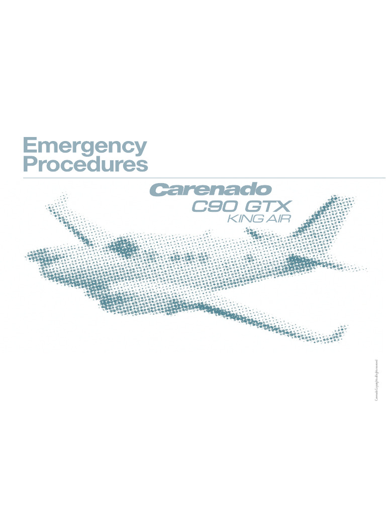 Carenado C90 - GTX - King - Air Emergency Procedures | PDF | Aircraft ...