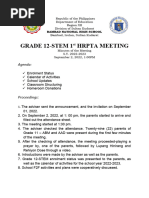 Hrpta Attendance Sheet | PDF