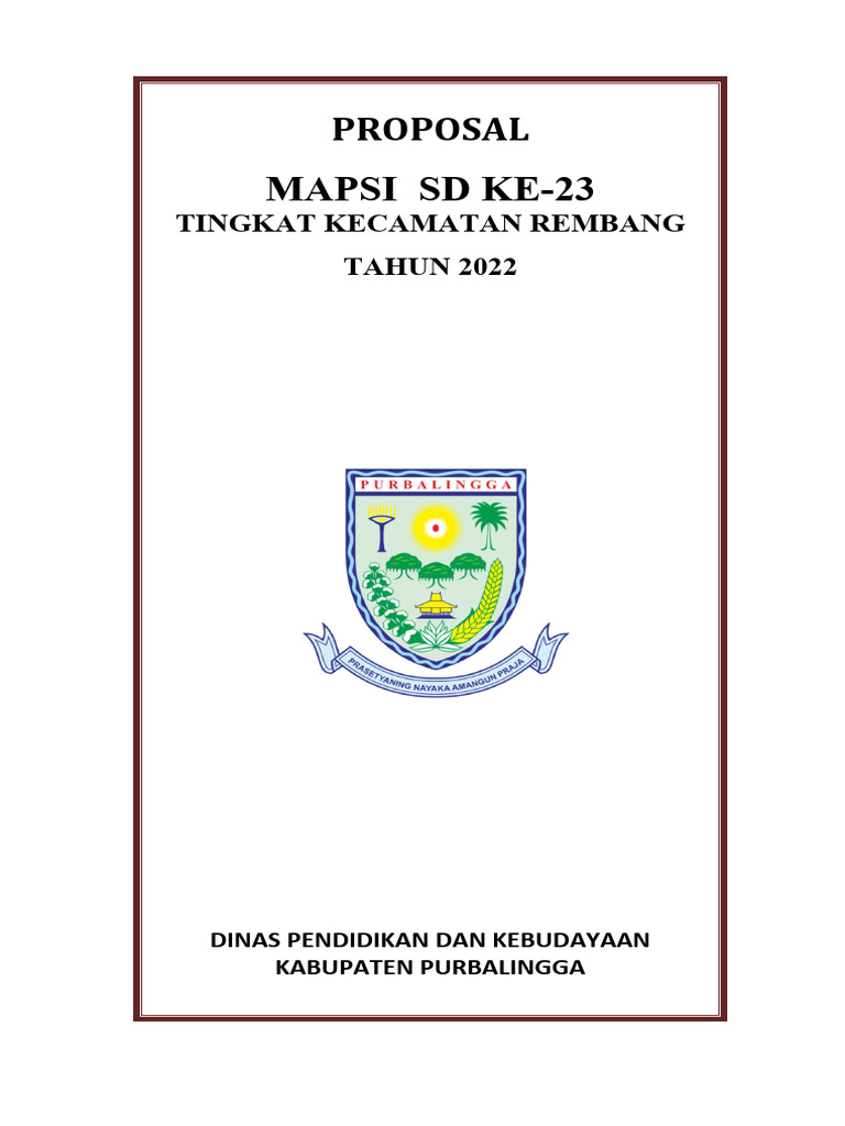 Proposal Mapsi 2022 | PDF