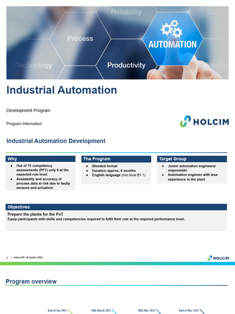 Industrial Automation Development Program | PDF | Instrumentation ...