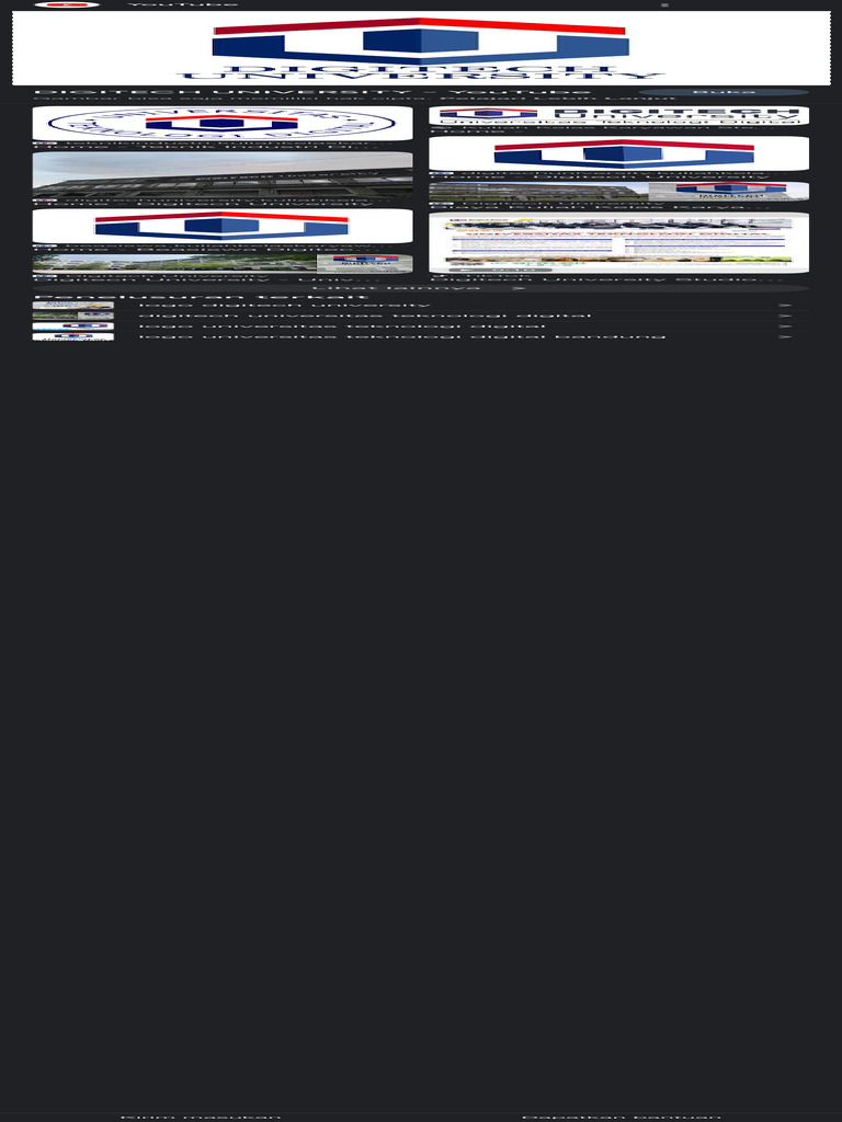 Logo Universitas Univ Digitech - Google Penelusuran | PDF | Teknologi & Rekayasa