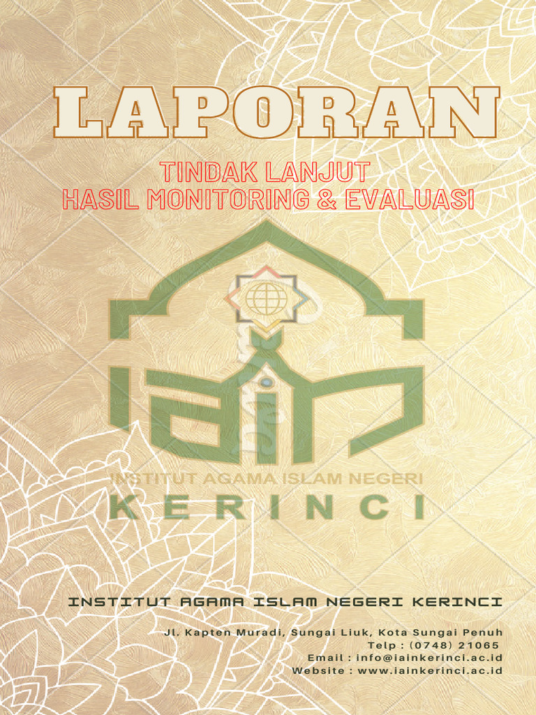 Laporan Tindak Lanjut Hasil Monitoring & Evaluasi 2021 IAIN | PDF Laporan Tindak Lanjut Hasil Monitoring & Evaluasi 2021 IAIN | PDF