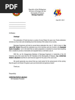 Fiesta Solicitation Letter | PDF | Festival