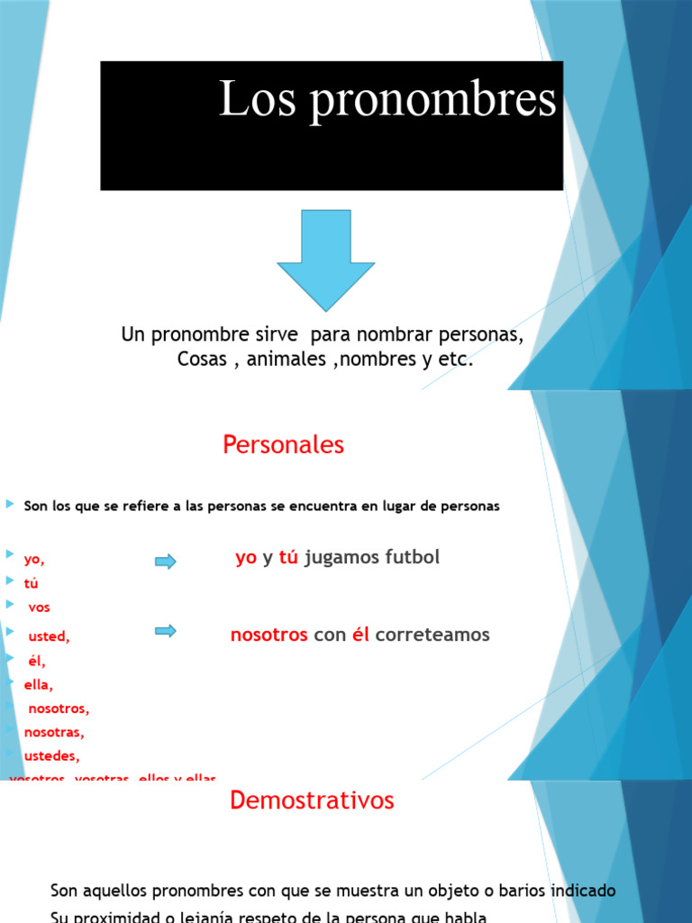 2 Do EL PRONOMBRE | PDF