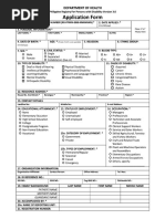 PWD Application Form | PDF | Employment | Disability