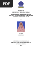 Contoh Proposal PTK UT | PDF | Karier & Perkembangan