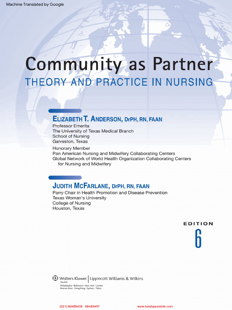 Community As Partner 2011 Capitulo 11 Español | PDF | Enfermería ...