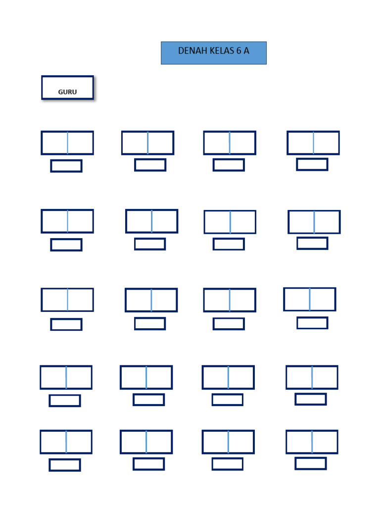 Denah Ruang Kelas | PDF