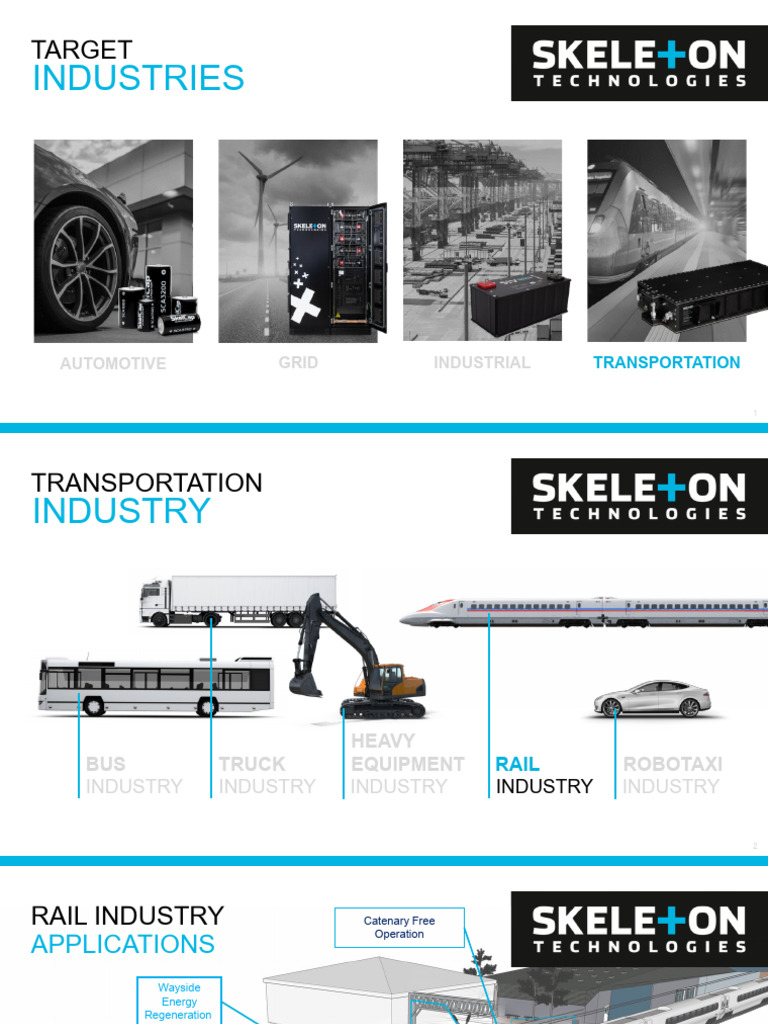 Skeleton Technologies Rail Wayside v1 | PDF | Sustainable Technologies ...