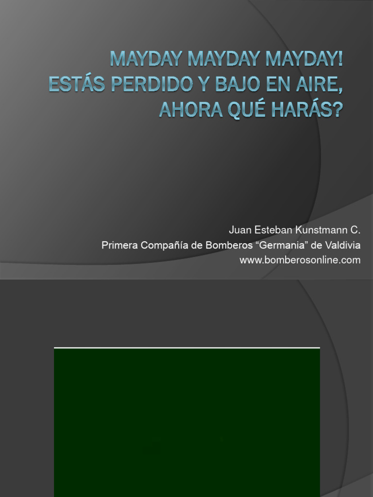 Protocolo MAYDAY para Bomberos | PDF