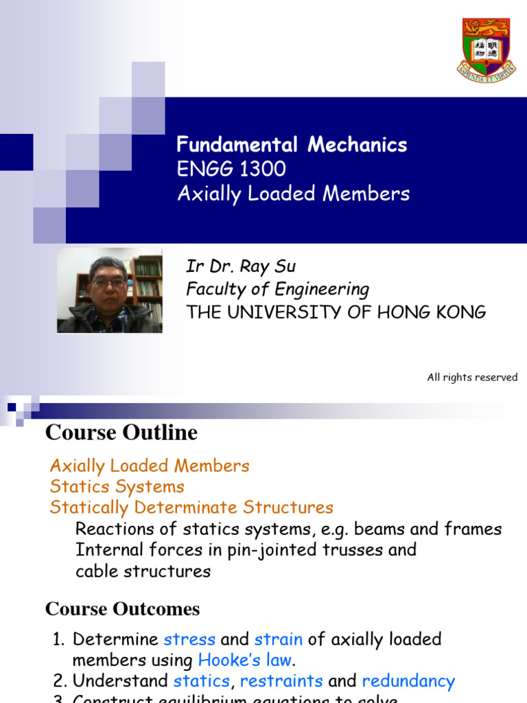 01 Axially Loaded Members | PDF | Young's Modulus | Deformation ... 01 Axially Loaded Members | PDF | Young's Modulus | Deformation ...