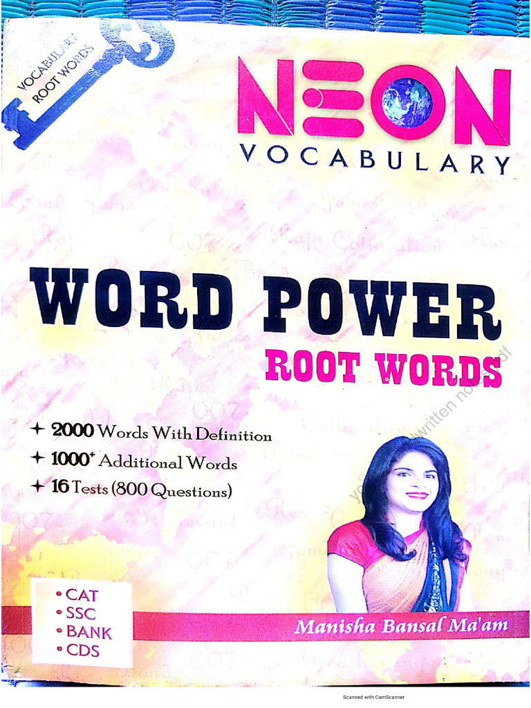 Neon Word Power by Manisha Bansal Mam | PDF