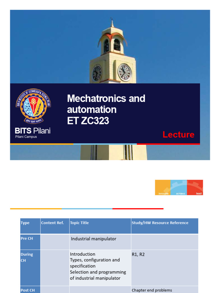 Session 14 MA | PDF | Mechatronics | Actuator