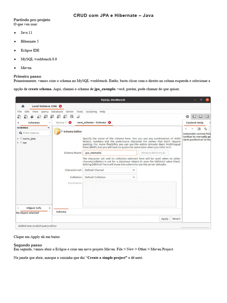 CRUD Com JPA e Hibernate | PDF | Classe (programação de computadores ...