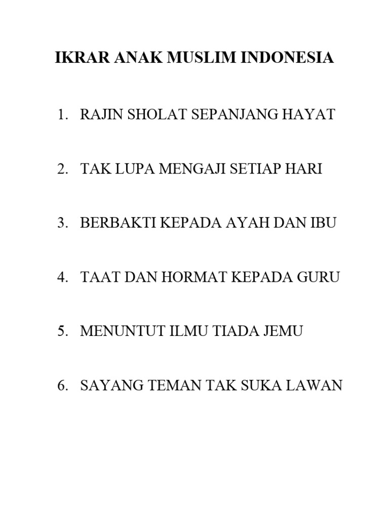 Upacara Bendera Hari Senin | PDF