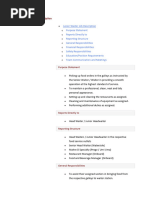 Service Crew Job Description Example | PDF | Restaurants | Menu