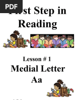 First Step in Reading For Kinder and Grade 1 | PDF