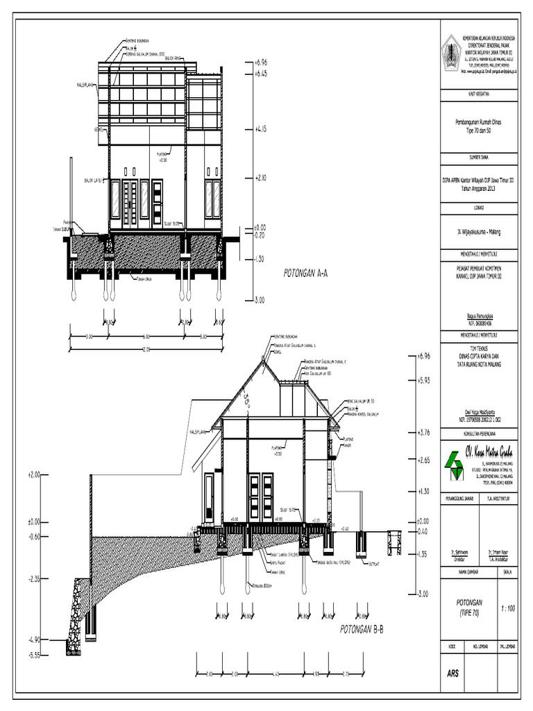 B03. Potongan Type 70 | PDF