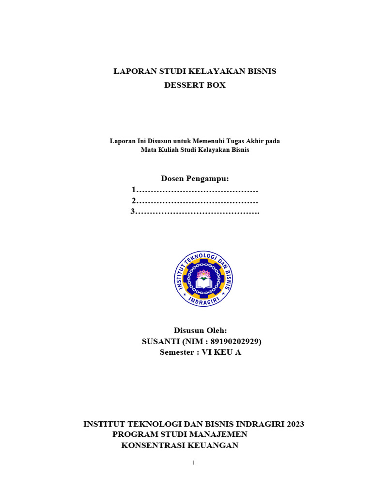 Contoh Laporan SKB | PDF