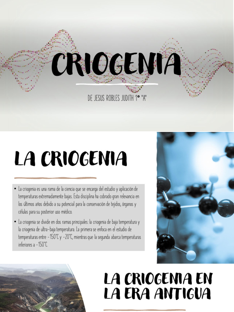 Introducción a la Criogenia | PDF | Criogenia | Ciencias fisicas