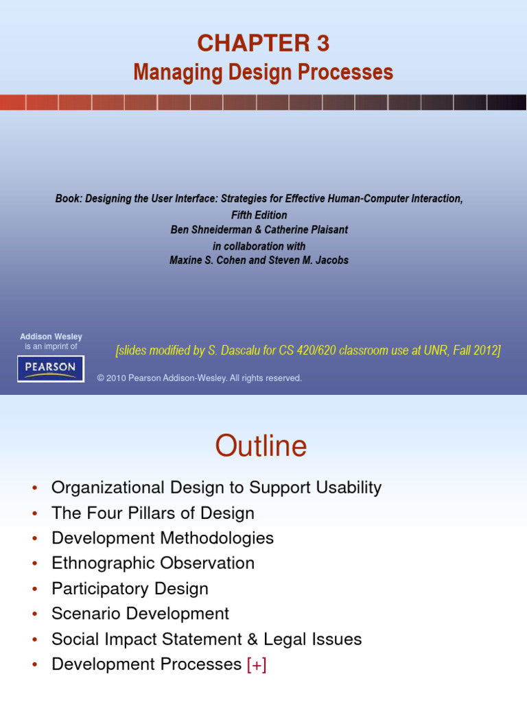CH 3 Managing Design Processes (Reference Book 01) - 083832 | PDF | Usability | Human–Computer ...