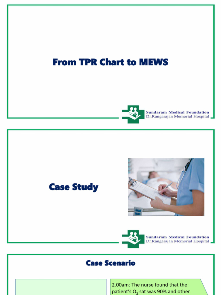 CQE 7 Transitioning From TPR Charting To MEWS Charting 1 | PDF ...