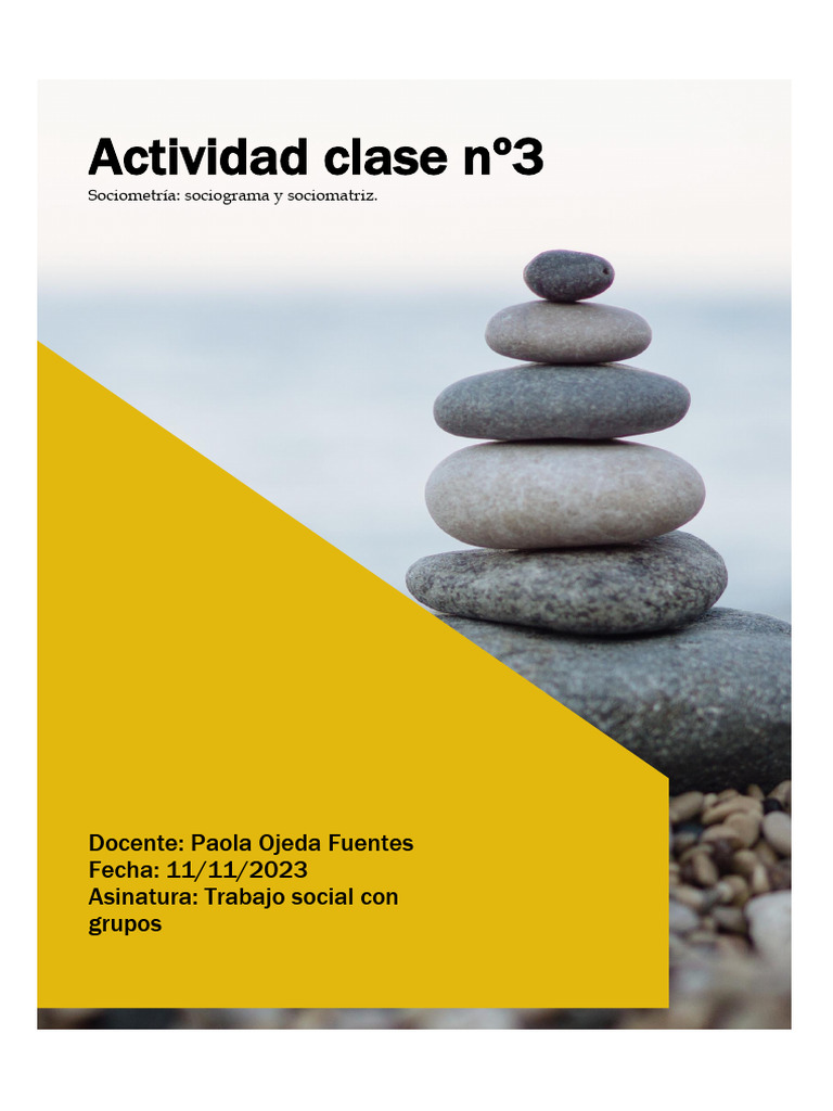 Actividad Clase Nº3 | PDF