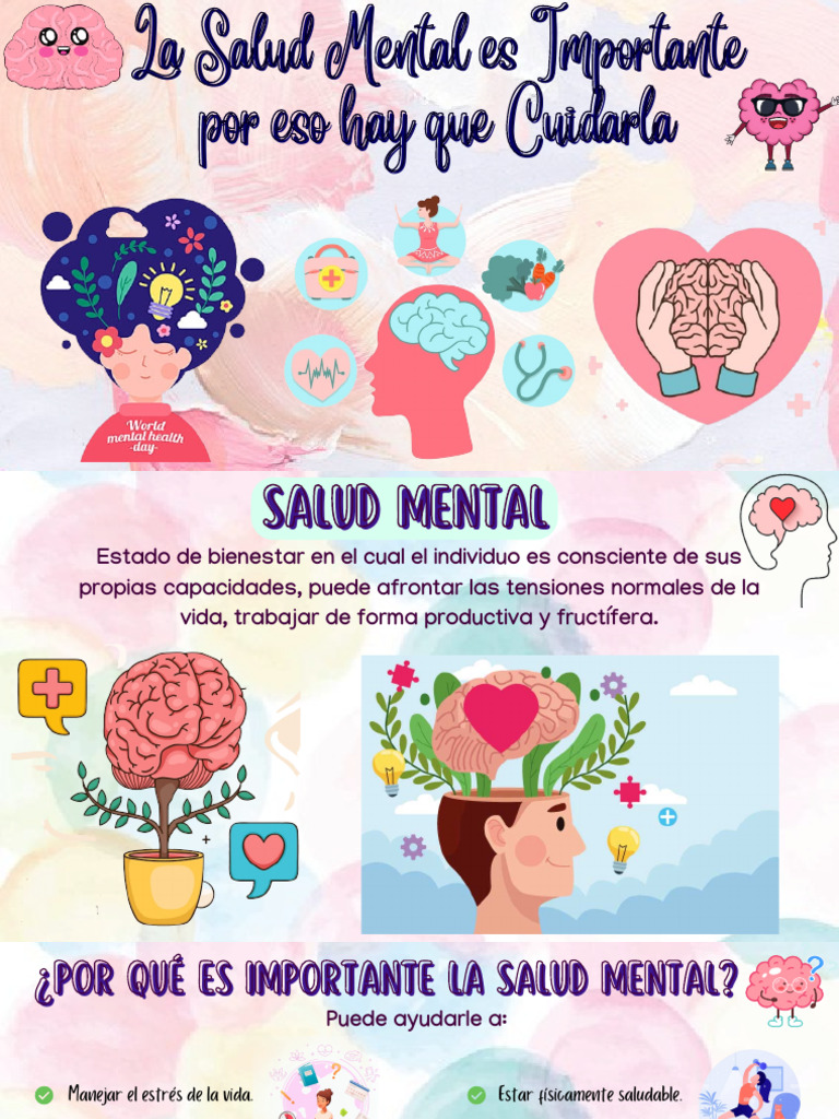 La Salud Mental Es Importante Por Eso Hay Que Cuidarla Pdf Psicosis