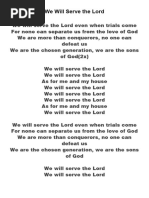 Angel Alert - Lyrics | PDF | Jesus | Glory (Religion)