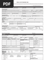 TB Preventive Treatment Card Form 4D | PDF | Tuberculosis | Health Sciences