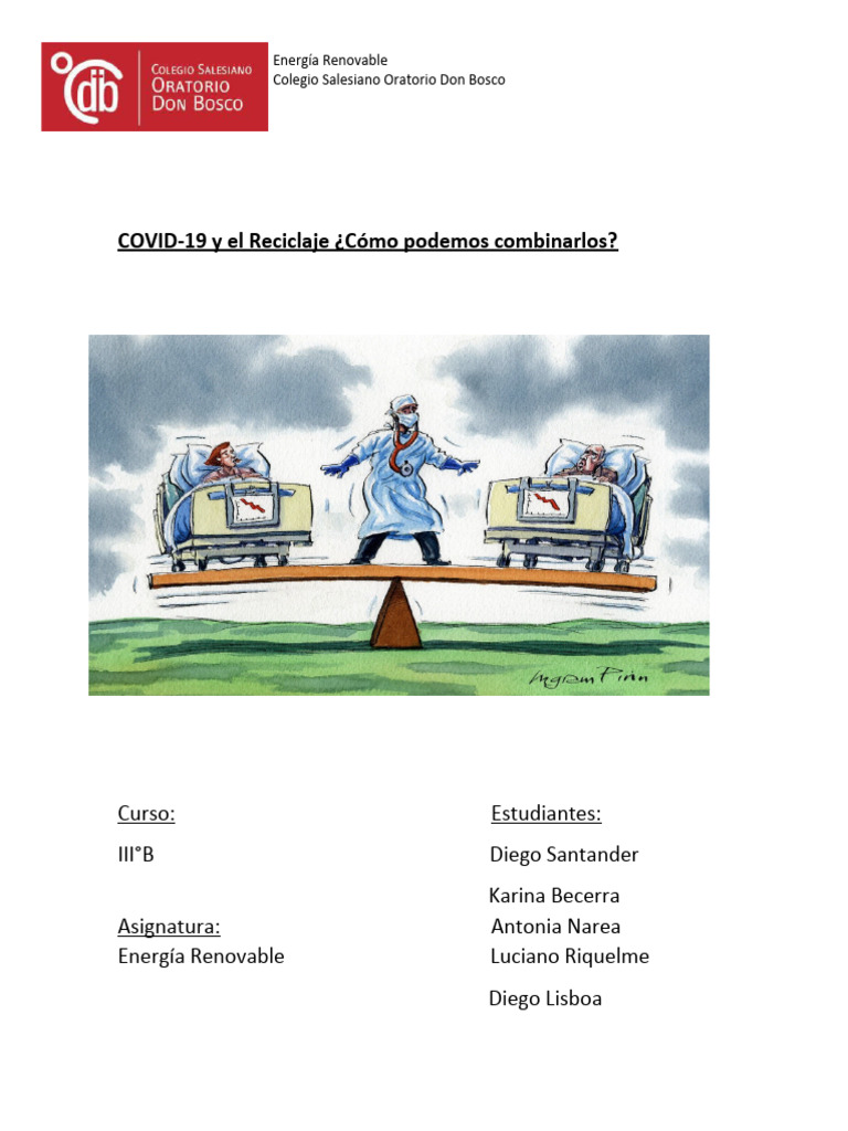 COVID MITIGACIón | PDF | Residuos | Energía renovable