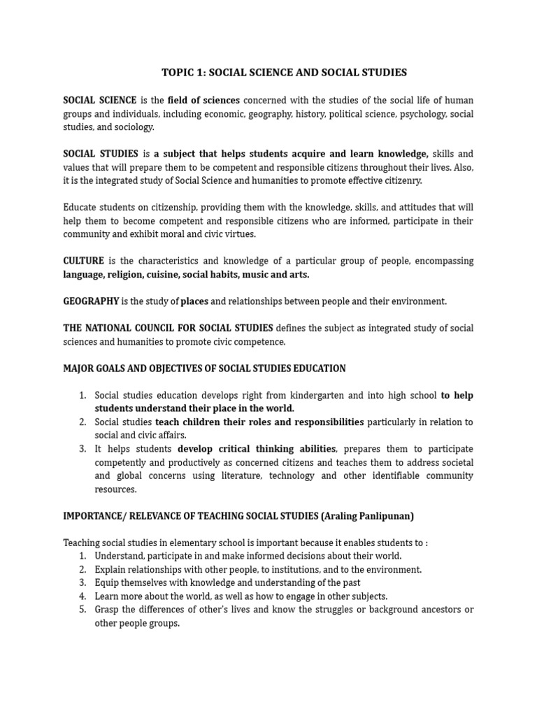 SSC Reviewer | PDF | Educational Assessment | Curriculum